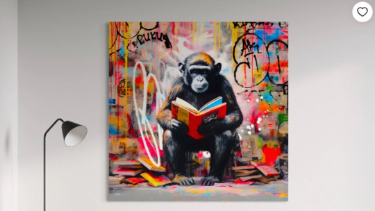 Pourquoi les tableaux singe sont-ils populaires dans la décoration ...